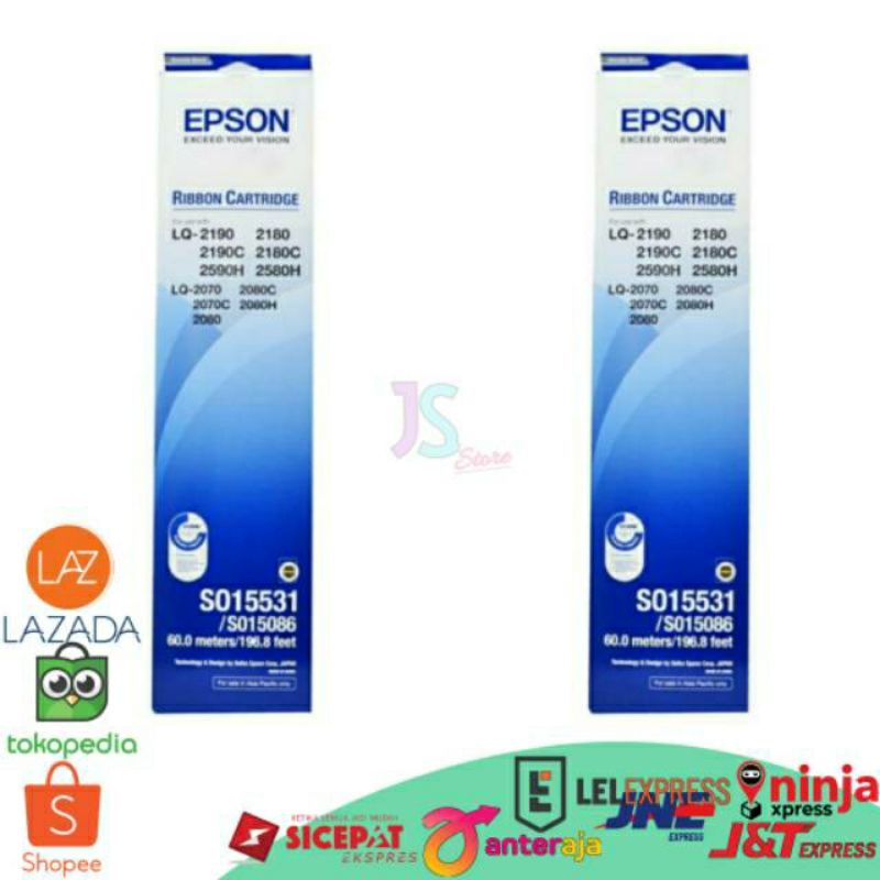 Jual Epson LQ 2190, LQ 2180 | Ribbon Cartridge - Pita Printer - Dot ...