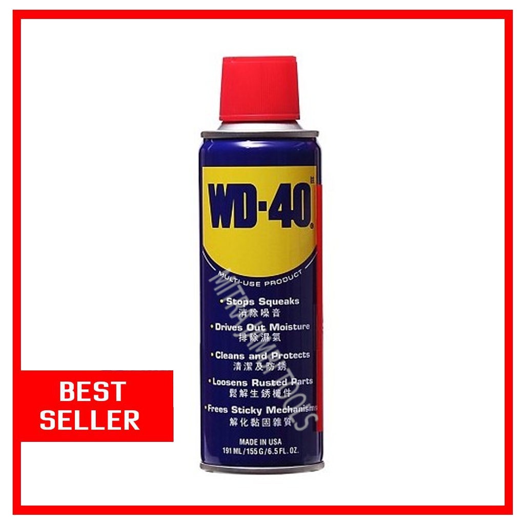 Jual WD 40 Pelumas Anti Karat 191 ML | Shopee Indonesia