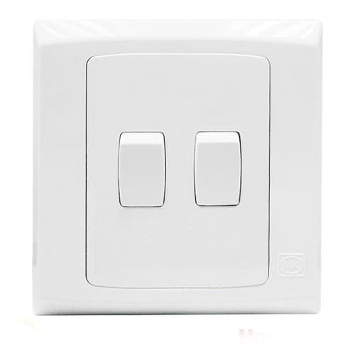 Jual SAKLAR SERI / DOUBLE MK SLIMLINE S8872WI WHITE | Shopee Indonesia