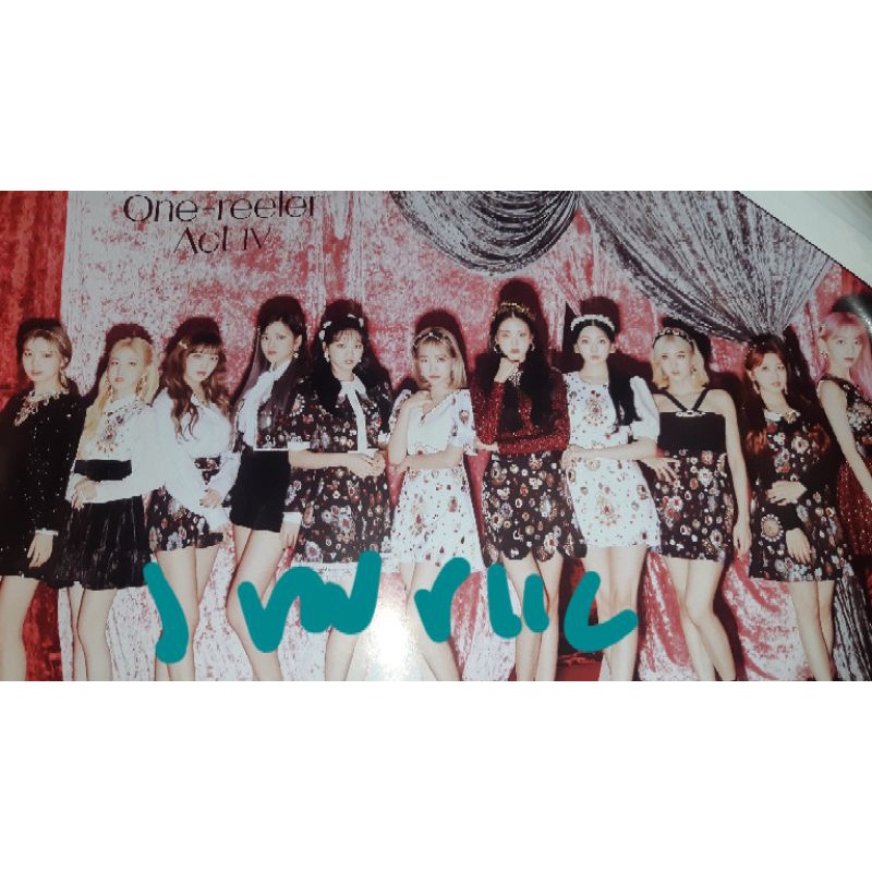 Jual [READY] POSTER IZONE ONE REELER SCENE 1 3 SAKURA YURI YENA EUNBI NAKO HITOMI WONYOUNG ...