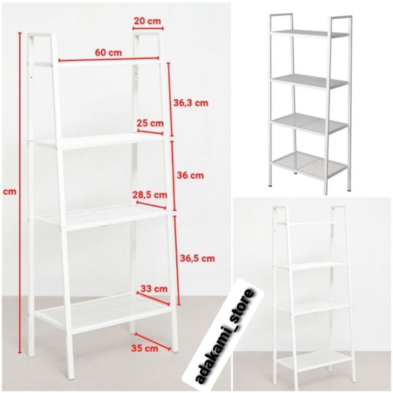Jual Rak besi 4 susun / Rak besi minimalis 4 susun | Shopee Indonesia