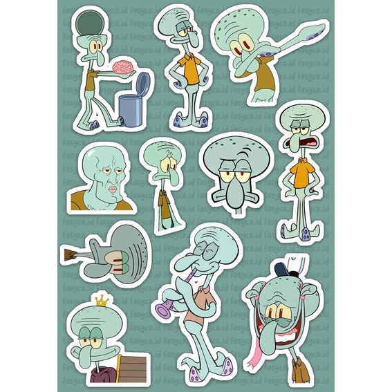 Jual Spongebob Squarepants Sticker Pack by Fasyca | Sticker Spongebob ...