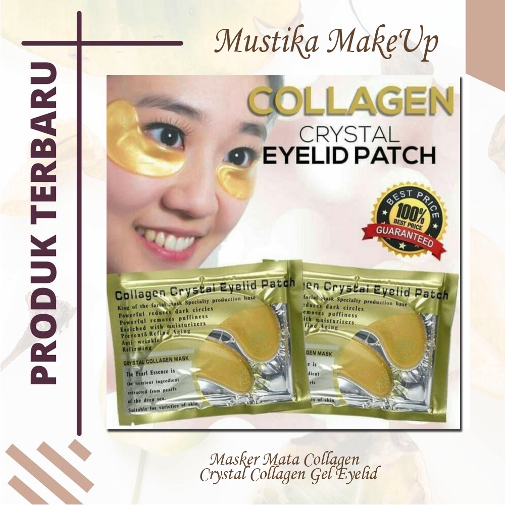 Jual Masker Mata Collagen / Crystal Collagen Gel Eyelid Patch Masker ...