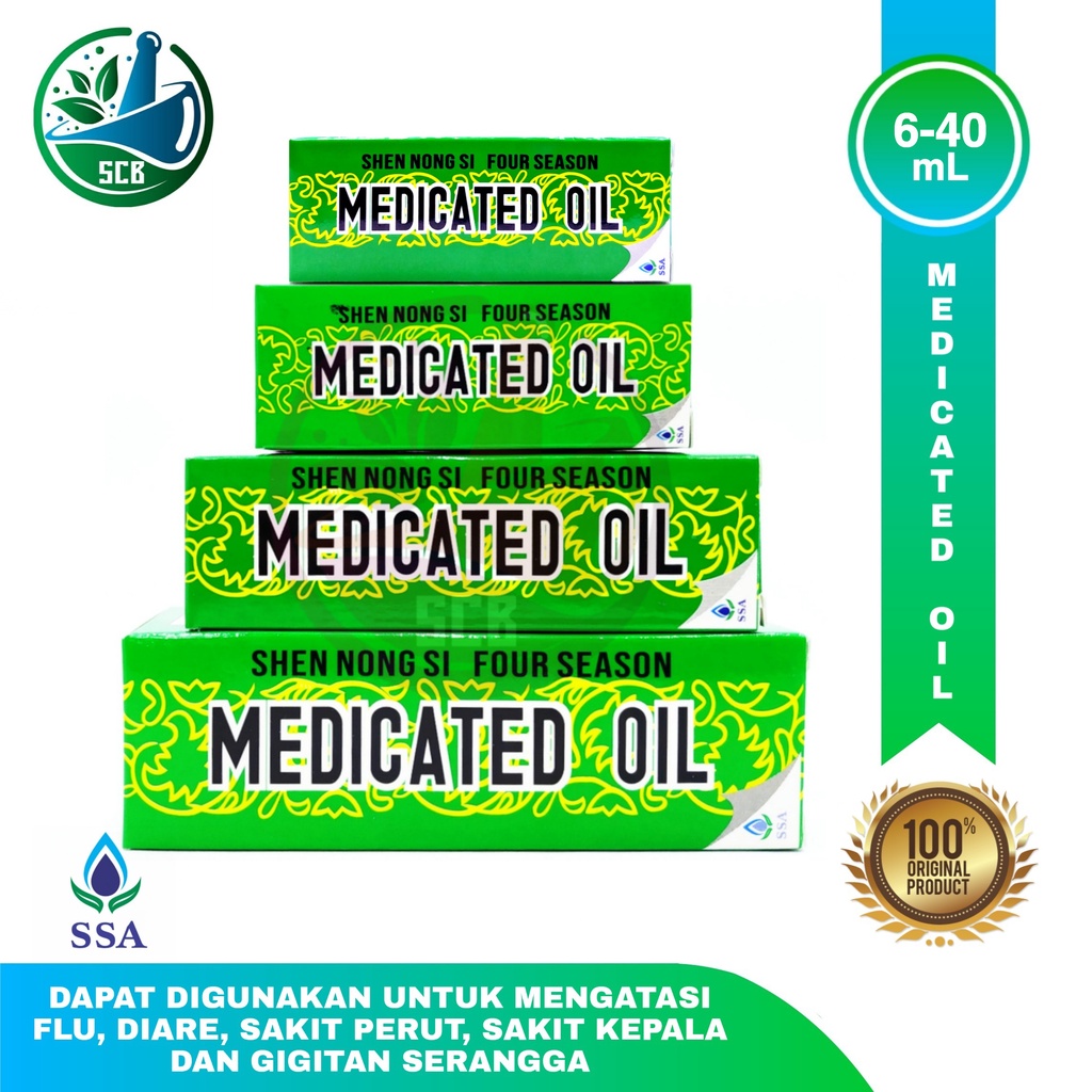 Jual Medicated Oil All Varian - Obat Pereda Pusing, Kembung, Mual ...