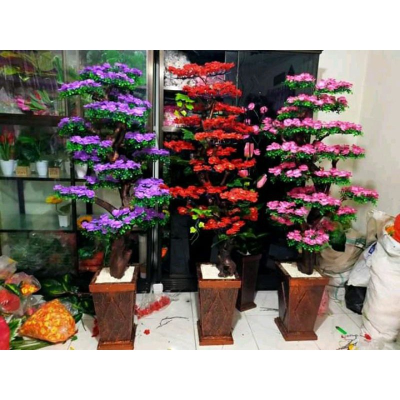 Jual Bunga Hias Artificial Semanggi Bunga hias sudut ruangan besar ...