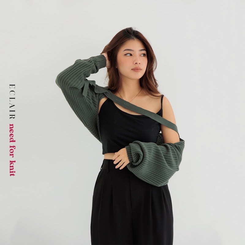 Jual ECLAIR Collection - Cassia Crop Outer | Shopee Indonesia