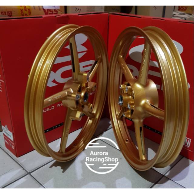 Jual Velg Racing RCB MX King 160 / 185 - SP 522 Gold | Shopee Indonesia