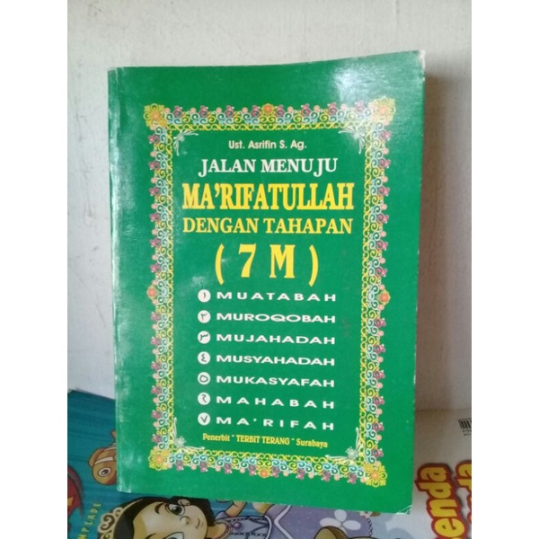 Jual BUKU JALAN MENUJU MA'RIFATULLAH DENGAN TAHAPAN 7 M | Shopee Indonesia