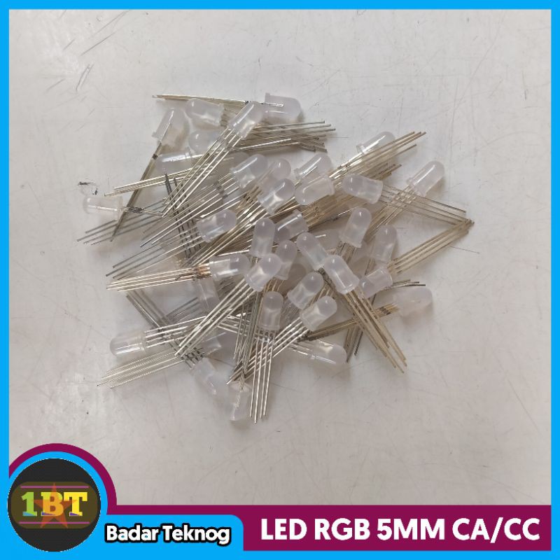 Jual LED RGB common anode || common cathode Red Green Blue | Shopee ...