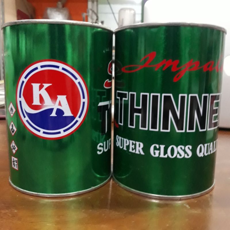 Jual Thinner cat Impala KA dan Cobra hijau kaleng | Shopee Indonesia