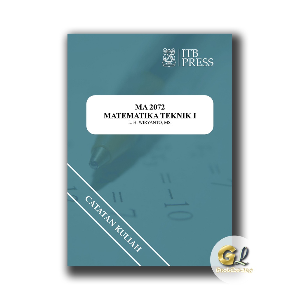 Jual Buku Matematika - MATEMATIKA TEKNIK I - ITB Press | Shopee Indonesia