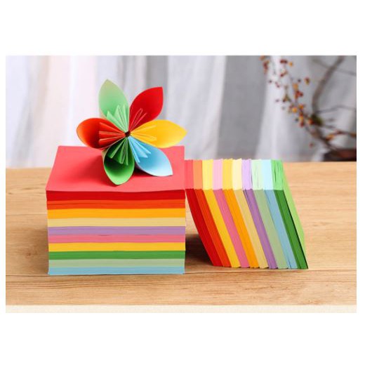 Jual Kertas Lipat Origami Sakura ( 14 x 14) Isi 100 Lembar | Shopee ...