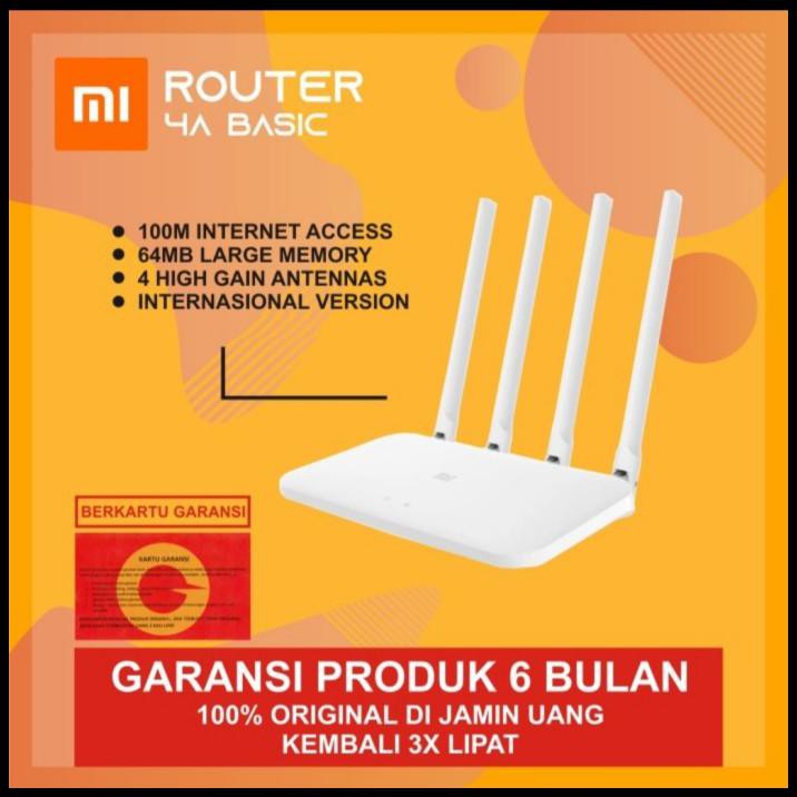 Jual Xiaomi Mi Router 4A Basic Edition | Shopee Indonesia