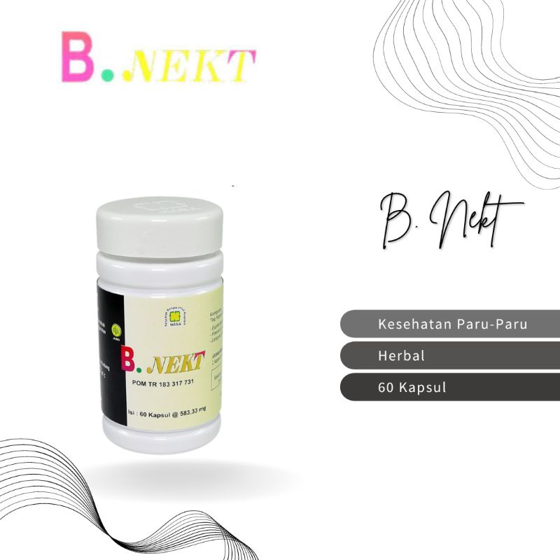 Jual B.NEKT - Suplemen Kesehatan Paru-Paru Tenggorokan Dan Meredakan ...