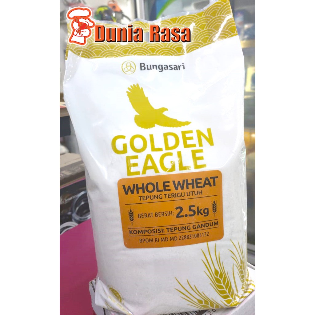Jual Golden Eagle Whole Wheat / Tepung Gandum 2,5kg | Shopee Indonesia