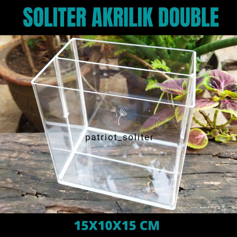 Jual Soliter akrilik 15x10x15 cm | Shopee Indonesia