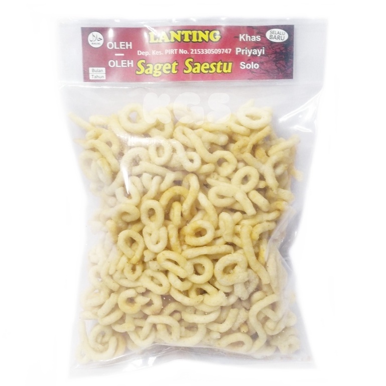 Jual LANTING SS CAMILAN LANTING CEMILAN TRADISIONAL RASA BAWANG 250GR ...
