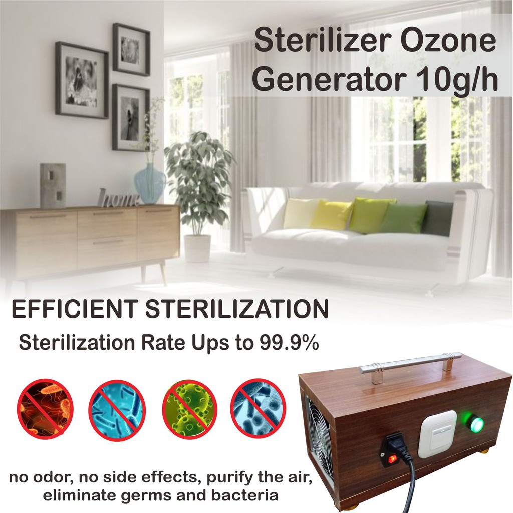 Jual Alat Sterilisasi Udara / Ozone Generator Sterilizer Air Purifier ...