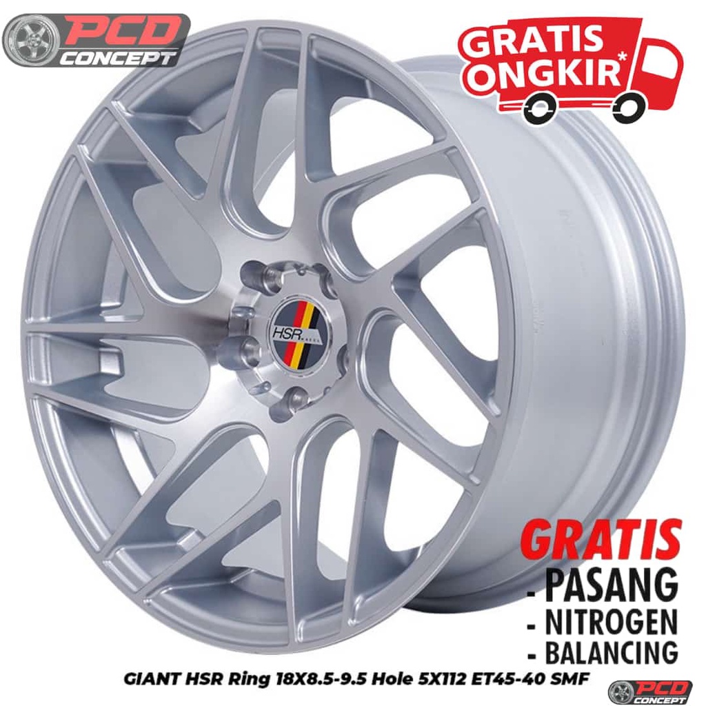 Jual Velg R18 Mobil HRV Xpander Innova Terios HSR GIANT Ring 18 I ...