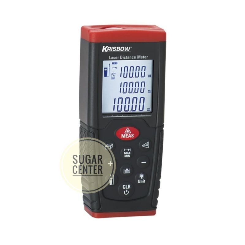 Jual Krisbow Meteran Laser Digital Compact 100 Meter/Krisbow Laser ...