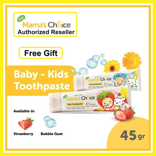 Jual PASTA GIGI BAYI DAN ANAK ( BABY & KIDS TOOTHPASTE MAMA'S CHOICE ...