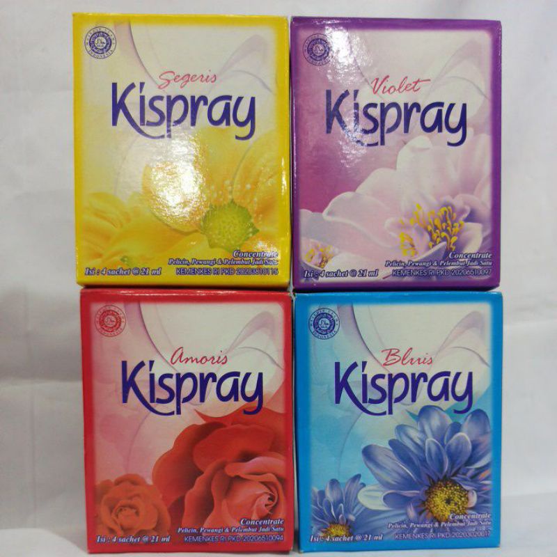 Jual Kispray Pengharum Serbaguna 21ml 1 Kotak Isi 4 Pcs | Shopee Indonesia