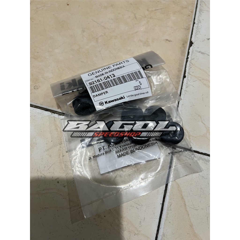 Jual Termurah Karet Bracket Cover Radiator Ninja R Ss Original Kawasaki ...