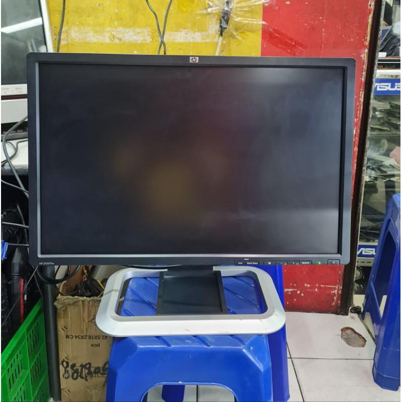 Jual Monitor Lcd Hp LP2475w 24 Inch Wide Cocok Buat Disain | Shopee ...