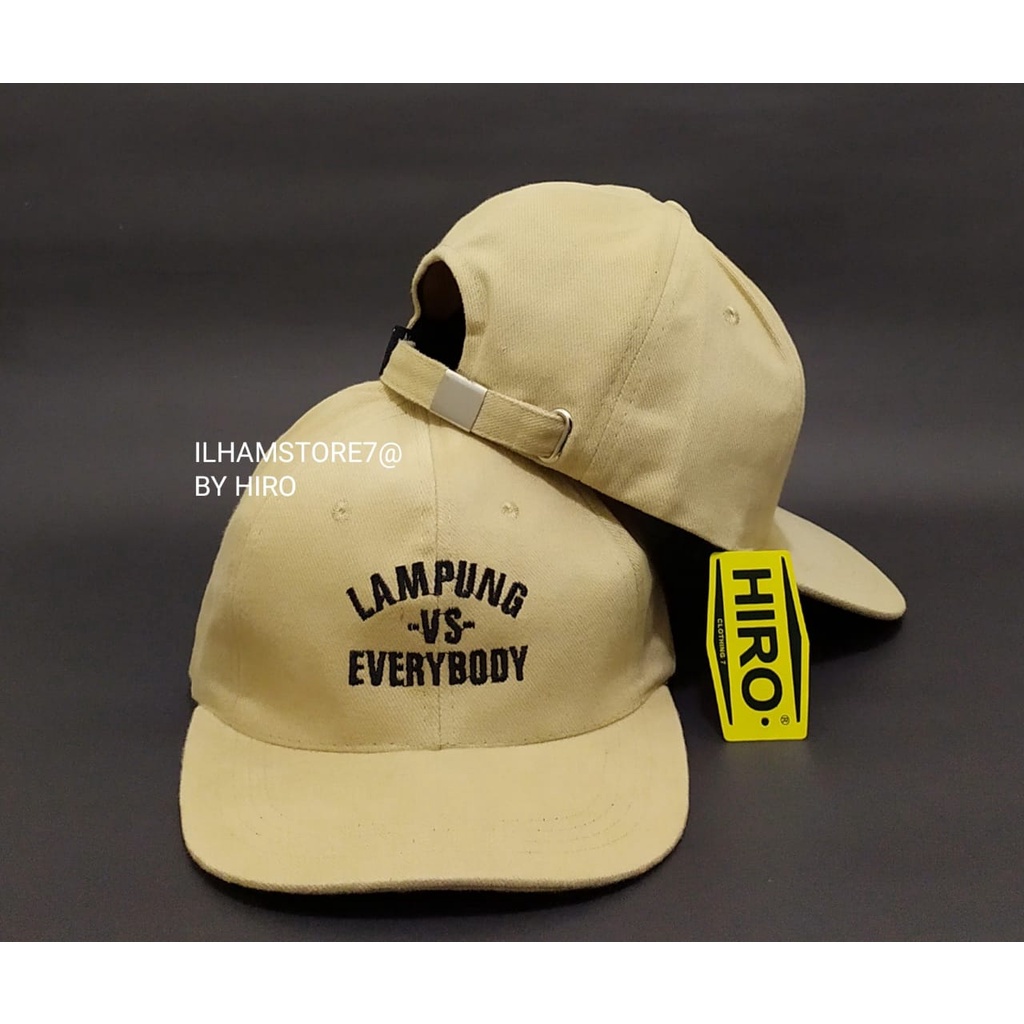 Jual [COD]Topi Snapback Bordir LAMPUNG VC EVERYBODY Original New Model ...