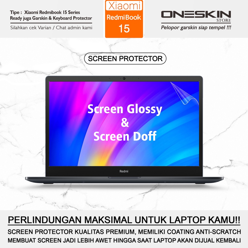 Jual Garskin Sticker Laptop Pelindung Screen Keyboard Protector Xiaomi ...