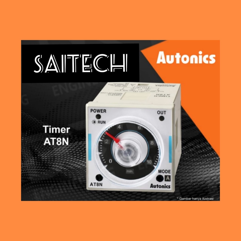 Jual Autonics Timer AT8N 100-240VAC-24-240VDC 12 VDC | Shopee Indonesia