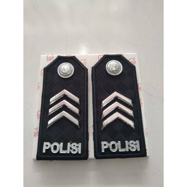 Jual pangkat polisi pdu list coklat v3 | Shopee Indonesia