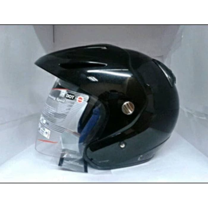 Jual Helm ink cx kw hitam bukan kyt-nhk-mds nhk bogo retro murah promo ...
