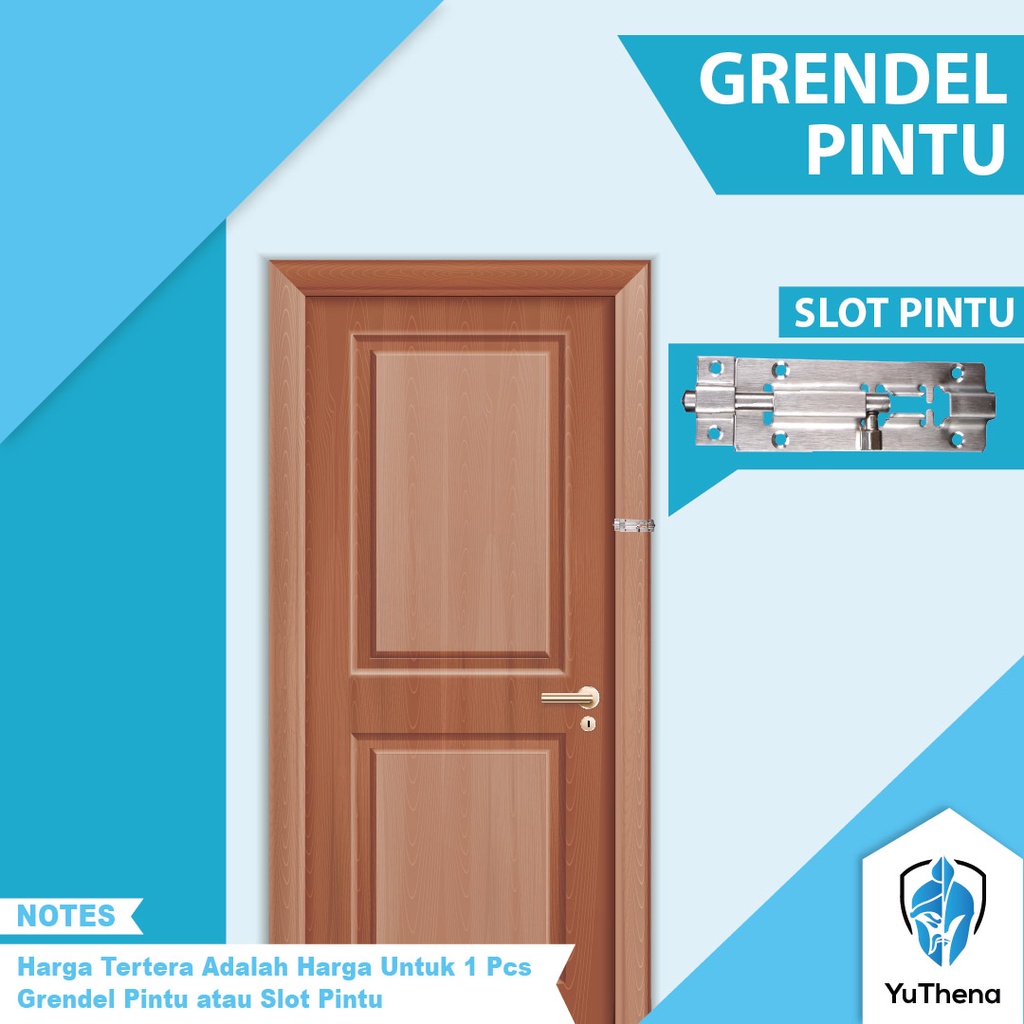 Jual YuThena - Grendel Pintu 4 Inch Stainless Slot Pintu Kunci Pintu ...