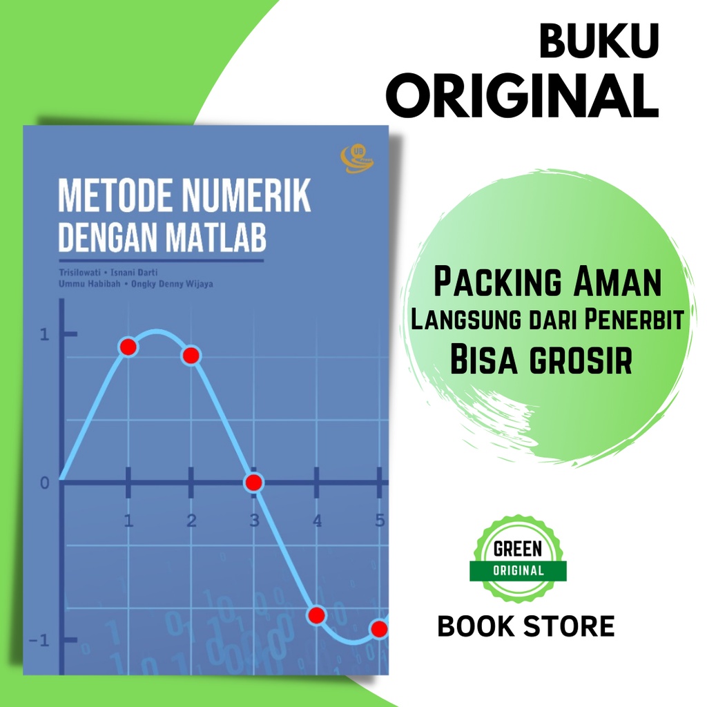 Jual (BUKU ORI) Metode Numerik dengan MATLAB | Shopee Indonesia