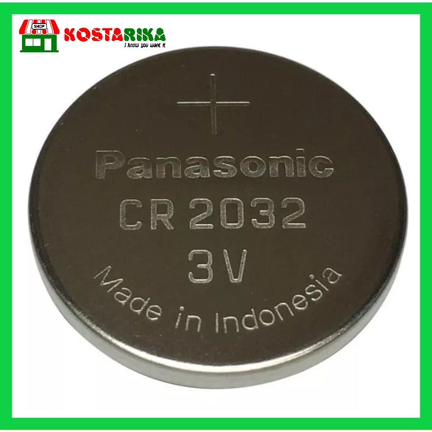 Jual Baterai Panasonic Lithium CR 2032 3V | Shopee Indonesia