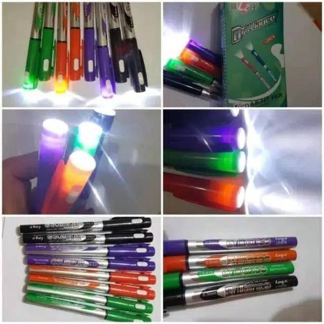 Jual Pulpen lampu led pulpen senter Brilliance | Shopee Indonesia