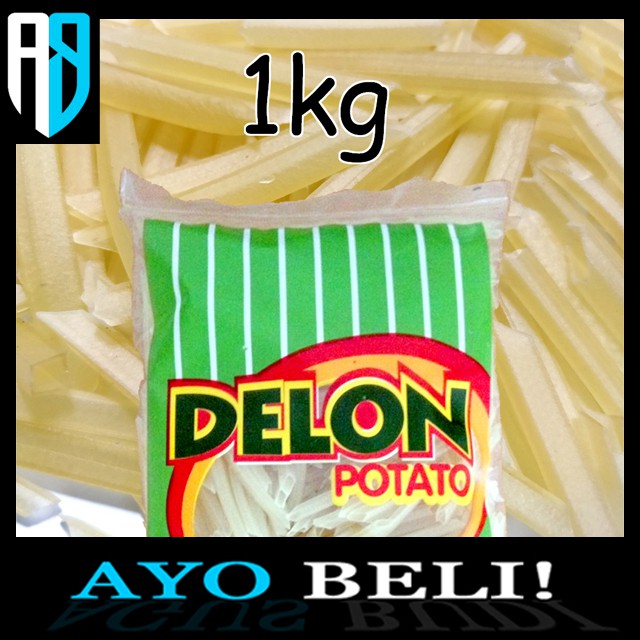 Jual Stik Potato Mentah Delon 1kg | Shopee Indonesia