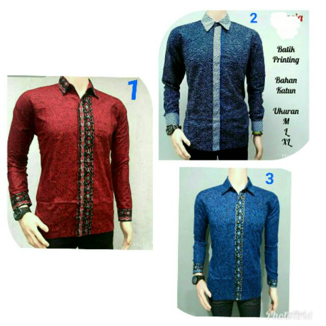 Jual Kemeja hem baju wayang batik seragam jawa | Shopee Indonesia