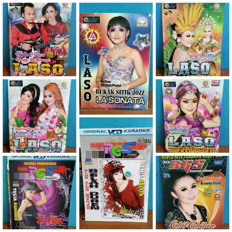 Jual KASET VCD LASO & RGS | Shopee Indonesia