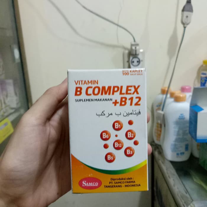 Jual samco vitamin b complex + b 12 isi 100 tablet | Shopee Indonesia