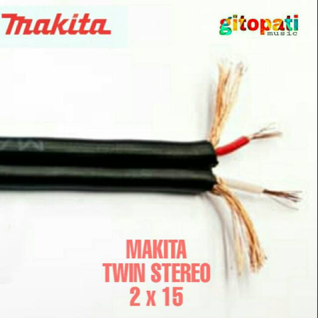 Jual kabel untuk membuat RCA Y cable insert cable dll makita twin ...