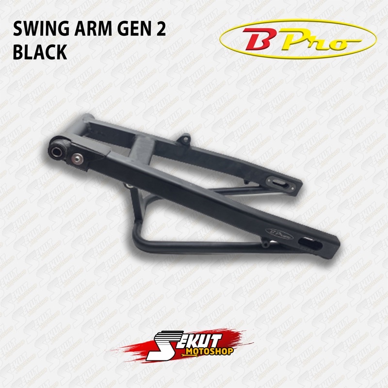 Jual swing arm bpro racing gen 2 ninja r ss black original | Shopee ...