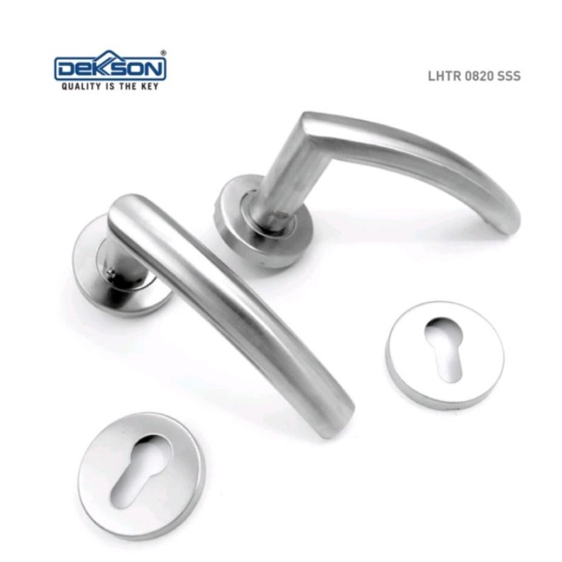 Jual Handel Pintu Dekkson LHTR 0820 SSS Door Lever Handle Oval Dekson ...