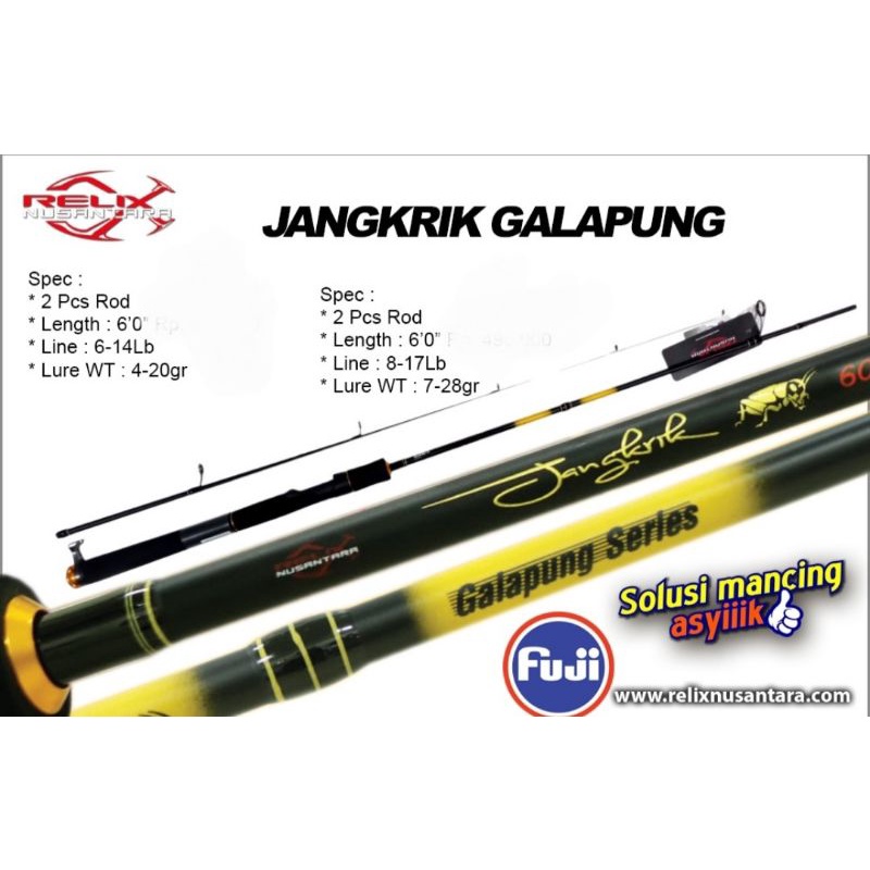 Jual Joran Relix Jangkrik Galapung series 602 ML&M | Shopee Indonesia