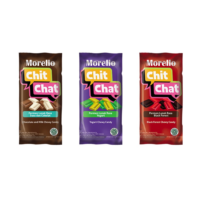 Jual Morello - Morello Chit Chat 10 Pcs x 12 Gram | Shopee Indonesia