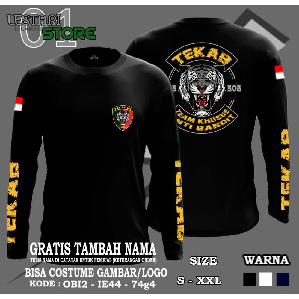Jual KAOS POLISI TEKAB TEAM KHUSUS ANTI BANDIT TERBARU - TSHIRT POLISI TEKAB - MENGGUNAKAN BAHAN ...