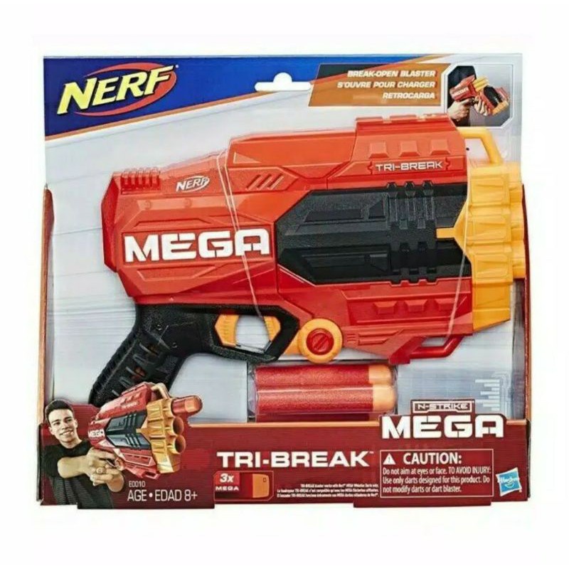 Jual ORIGINAL NERF GUN - NERF N STRIKE MEGA TRI BREAK - READY MAINAN ...