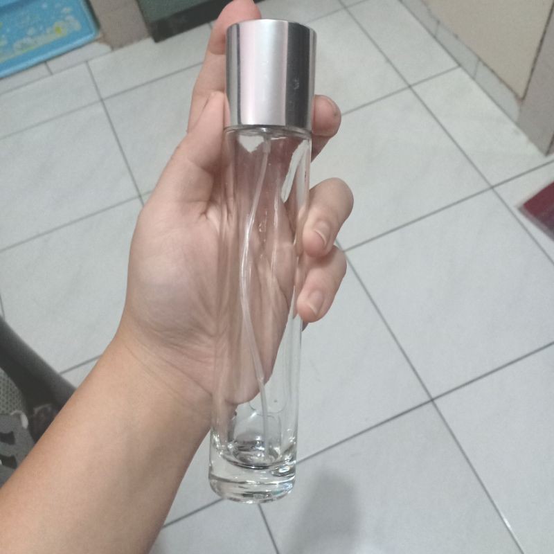 Jual botol parfum press 60ml kaca beling wadah isi ulang parfum ...
