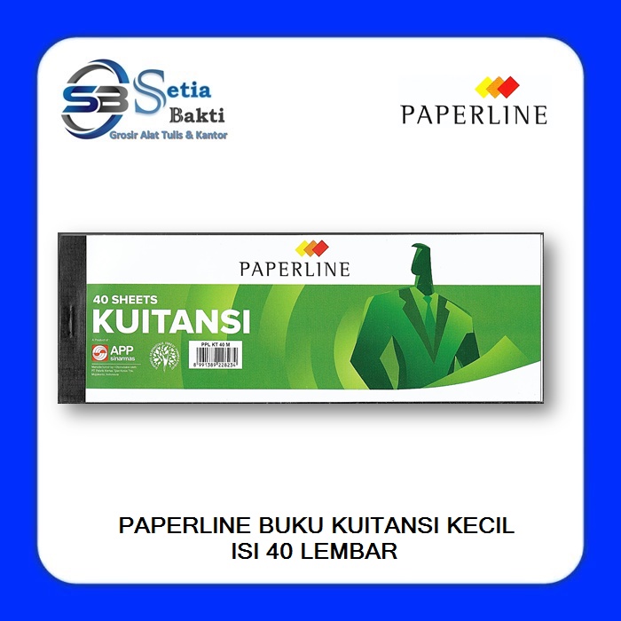 Jual PAPERLINE Kuitansi - Buku Kwitansi Kecil Isi 40 Lembar - 1 Pcs | Shopee Indonesia